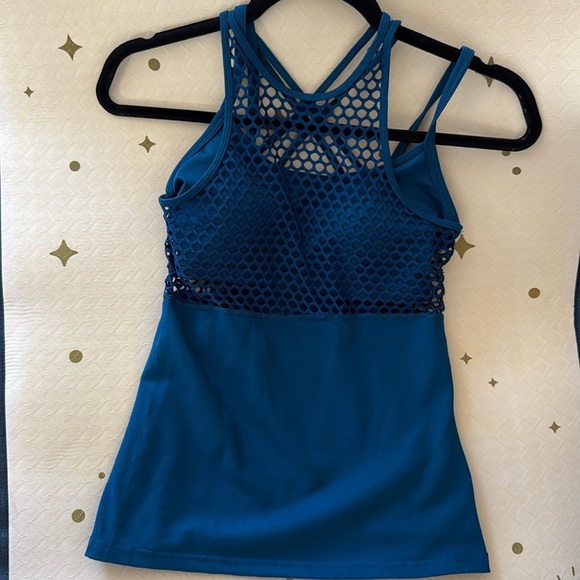 POPFLEX | Tops | Popflex Courage Cami Tank In Indigo Size 4 | Poshmark